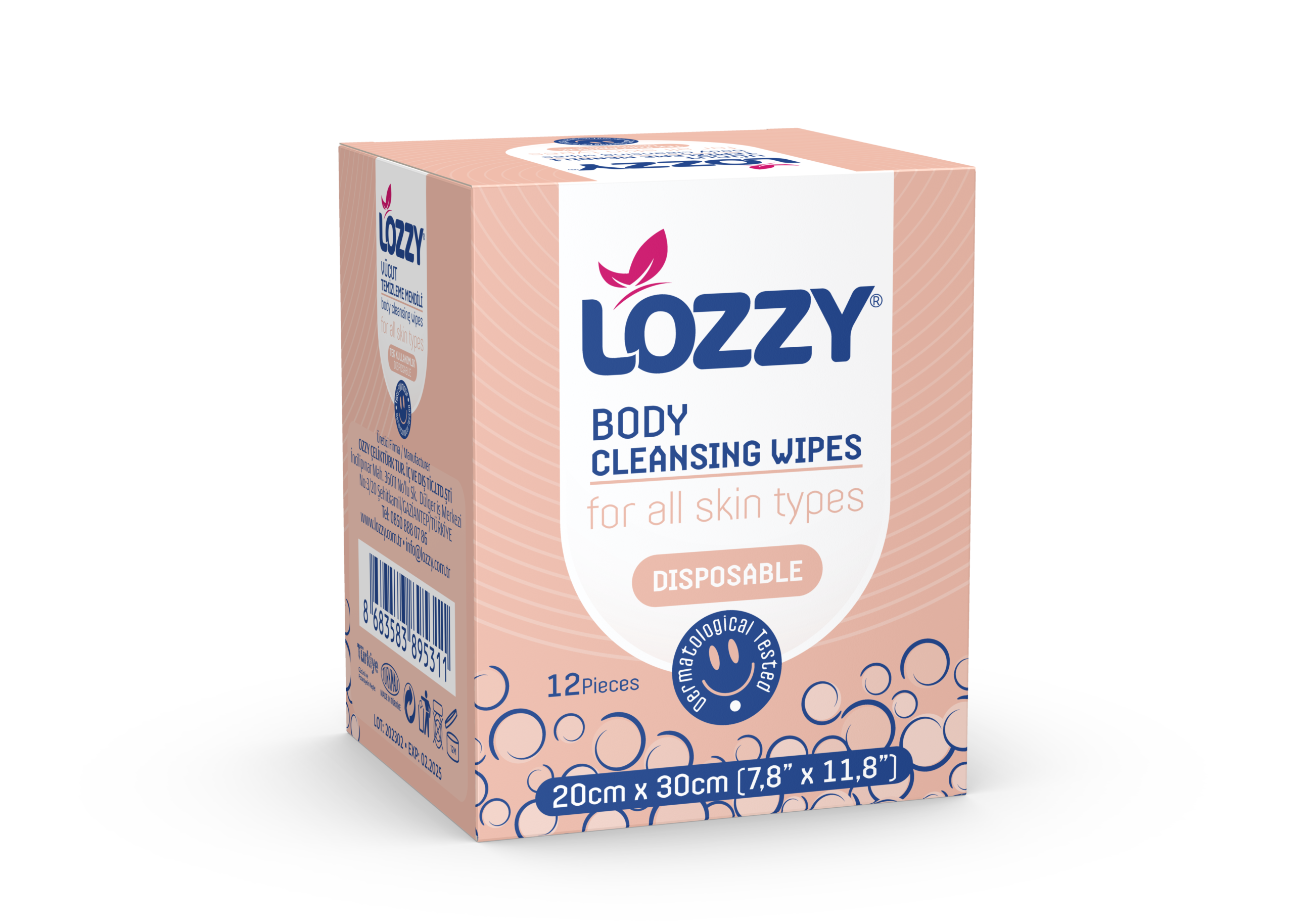 Body Cleansing Wipes